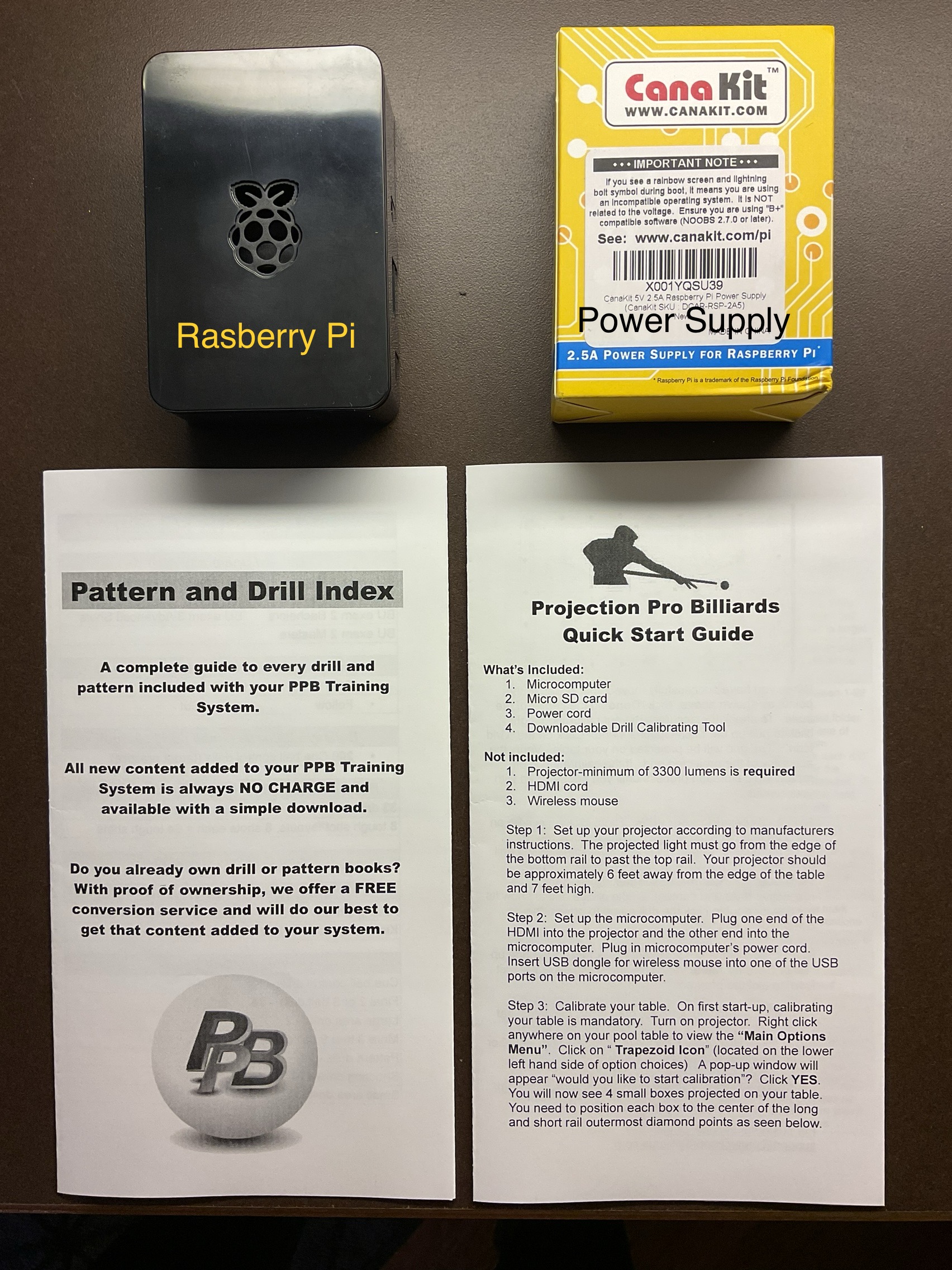 Projection Pro Billiards Training System without projector • PROJECTION ...